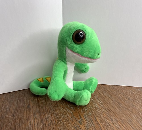 Geico Green Gecko Insurance Advertising 5" Sitting Plush Stuffed Animal ...