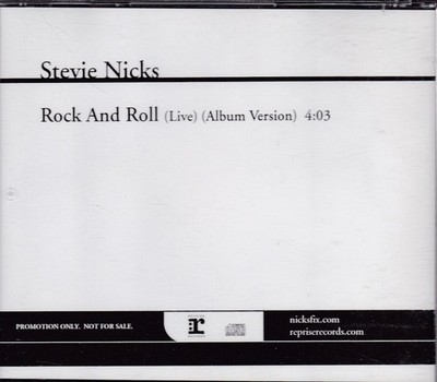 Stevie Nicks – Rock and Roll (Live) Promo CD Single • Led Zeppelin ...