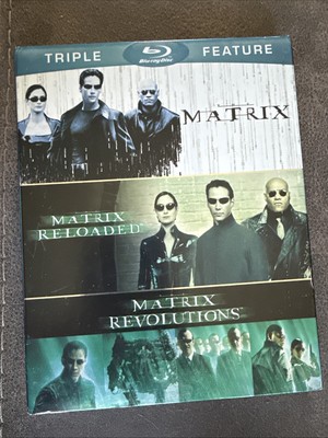 The Matrix Triple Feature Blu-ray Set with Slipcover 883929351923| eBay
