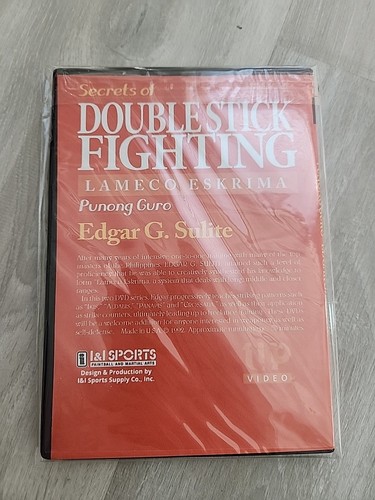 Lameco Eskrima Double stick Fighting Part Two DVD Edgar Sulite Kali Arnis | eBay