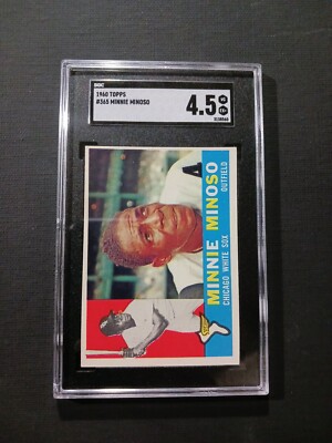 1960 Topps #365 Minnie Minoso White Sox HOF⚾️⚾️💥 SGC 4.5 | eBay