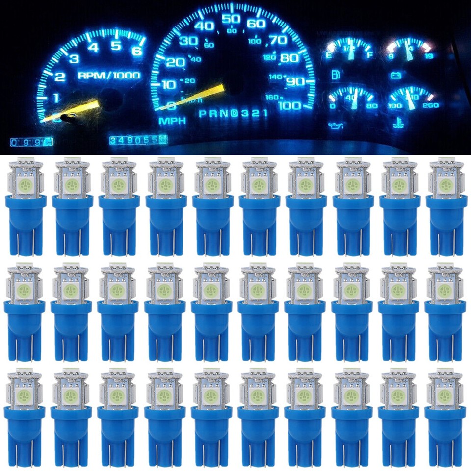 20/50x T10 168 194 LED Interior Instrument Panel Dash Lights For Ford F 150 E150 | eBay