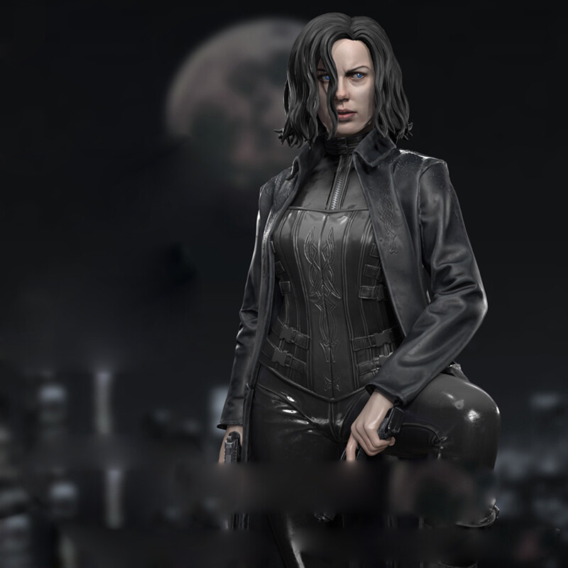 Vampire Selene UNDERWORLD 3D Print GK Figure Model Kit Unpainted ...