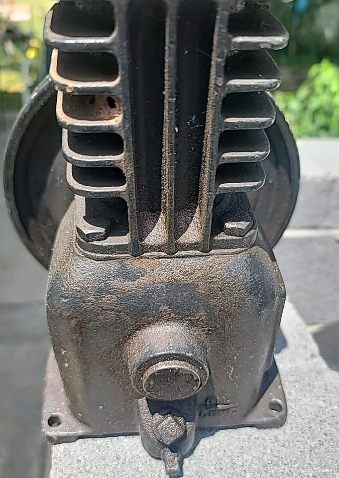 Vintage air compressor pump GREAT COMPRESSION! | eBay