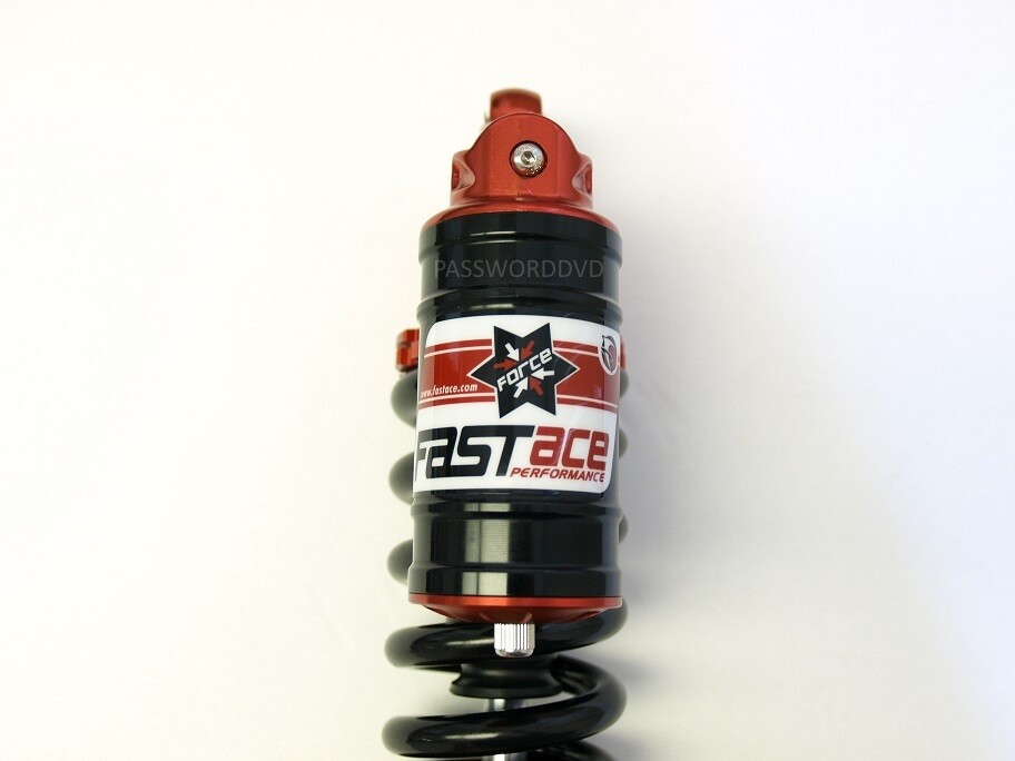 11.5in" 295mm Fast Ace Adjustable Rear Racing Shock BFA51AR 1000 lbs W ...