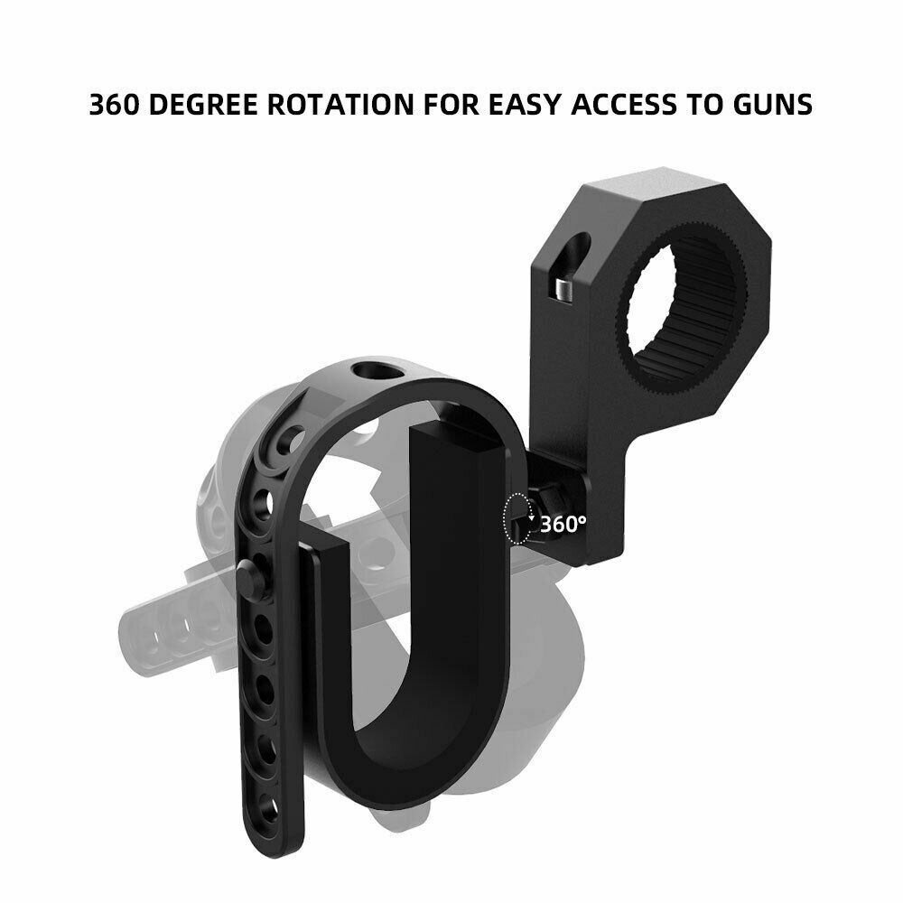 UTV Gun Holder Grip Rifle Shotgun Mount Rack for ATV Polaris RZR Can Am ...
