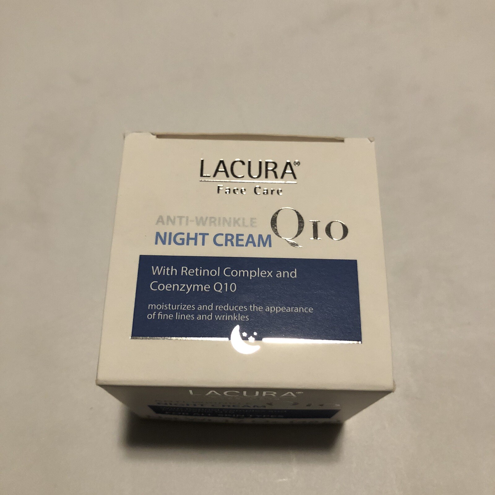 Lacura Night Cream Q10 Face Care Night Cream w/ Retinol, Coenzyme 1.7 ...