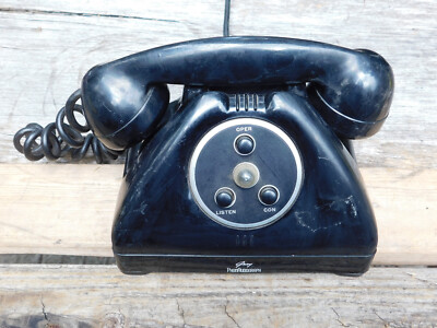 Antique Gray PhonAudograph Telephone Desk Phone Secretary Dictation ...