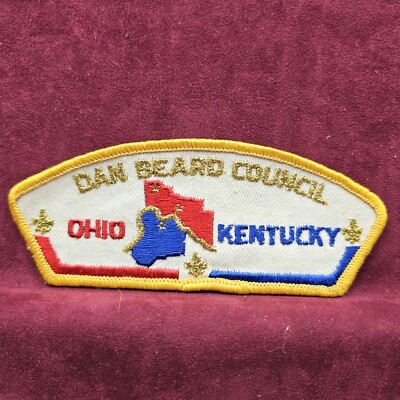 Boy Scouts Of America Vintage Trail Patch Dan Beard Council Ohio ...