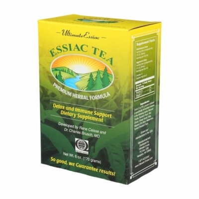 THE Authentic ULTIMATE ESSIAC TEA - 8 Herb Formula Highest Quality 6oz ...