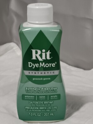 Rit Dye-Rit Dye More Synthetic 7 fl oz - Peacock Green | eBay
