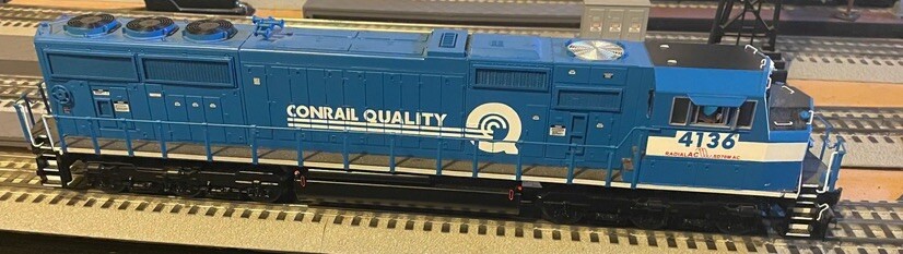 MTH PREMIER CONRAIL SD70MAC DIESEL ENGINE PS3! 20-20450-1 O SCALE | eBay