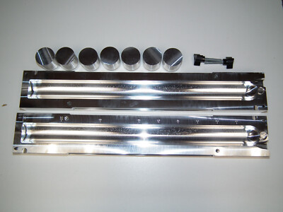 Deep Drop Sinker mold 5-12lb 1.5 dia adjustable CNC Aluminum Stick Lead ...