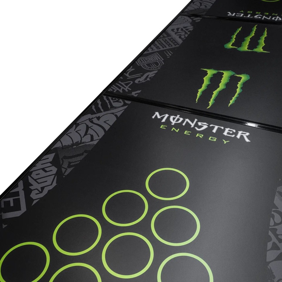 NEW MONSTER Energy 6' Heavy Duty Tailgate Beer Pong Foldable Party ...