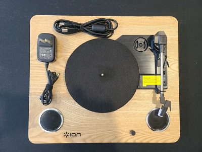 Used ION Archive LP 33, 45, 78 rpm USB Turntable; Built-In Speakers ...