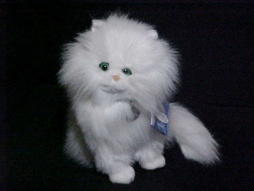 11" Snowbell Plush Cat Toy Sitting Up Tag Stuart Little 1999 Columbia ...