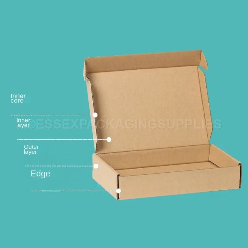BROWN PIP Boxes Postal Letter Boxes Small Medium Large Cardboard User ...