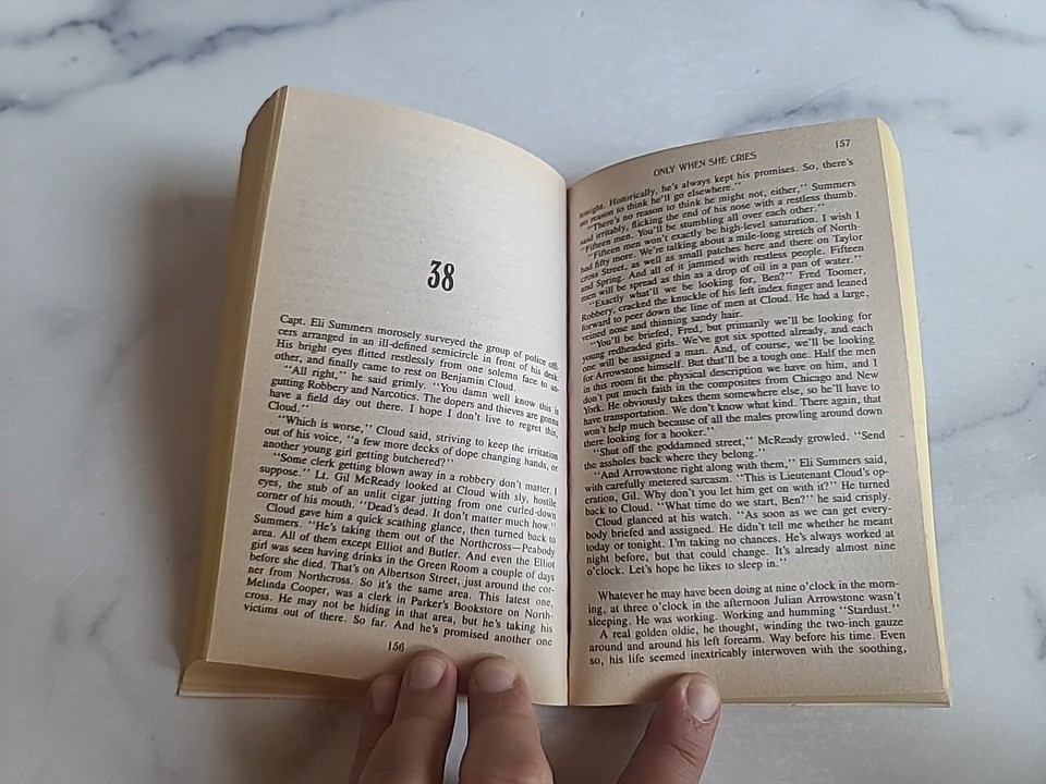 Only When She Cried By Edward Mathis Paperback | eBay