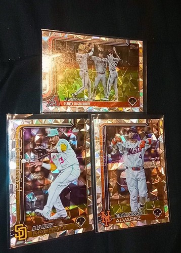 2025 Topps Series 1 Diamante Foil Lot (7-Cards) Manny Machado Alvarez ...