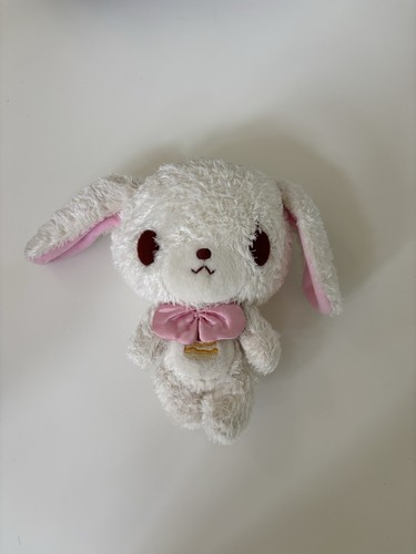 Sanrio Sugarbunnies Shirousa Plush Toy Mascot Cake Embroidered Pink tag ...