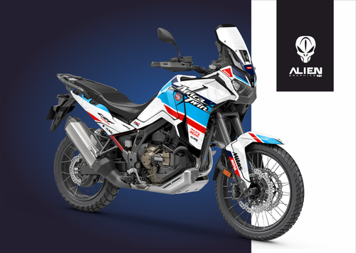 HONDA CRF1100L Africa Twin 2024-2025 Full Graphics kit Decals Stickers ...