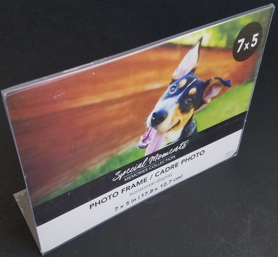 Freestanding Borderless Plastic Photo L-Frames 5x7 / 7x5 L-Frame ...