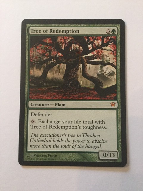 Magic The Gathering Tree Of Redemption Innistrad NM MTG | eBay