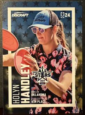 Disc Golf Pro Tour DGPT 2024 Holyn Handley All Stars Trading Card #AS ...