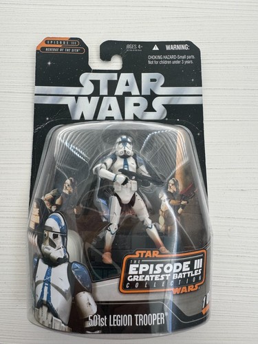 STAR WARS 501st Legion Trooper Action Figure Episode III Greatest ...