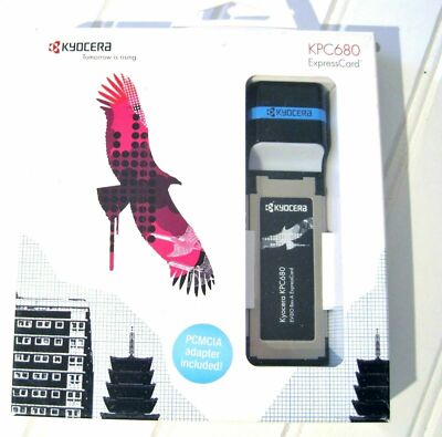 Kyocera KPC680 ExpressCard CDMA 2000 Software CD Dual Band - Brand New ...
