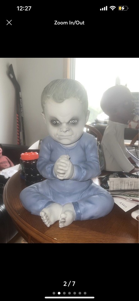 Spirit Halloween zombie baby deceptive dougie bnwt Latex Prop Retired ...