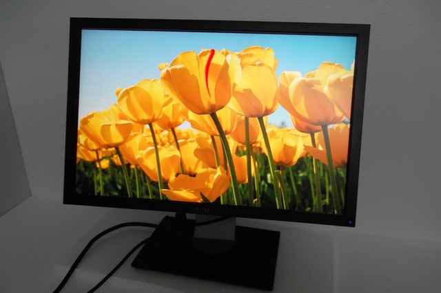 Dell 24" U2410f UltraSharp LCD Monitor 1080p DVI HDMI 4-port USB Hub ...
