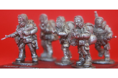28mm PULP 12 Soldiers in Chemical Gear 2 (5 Figures) | eBay