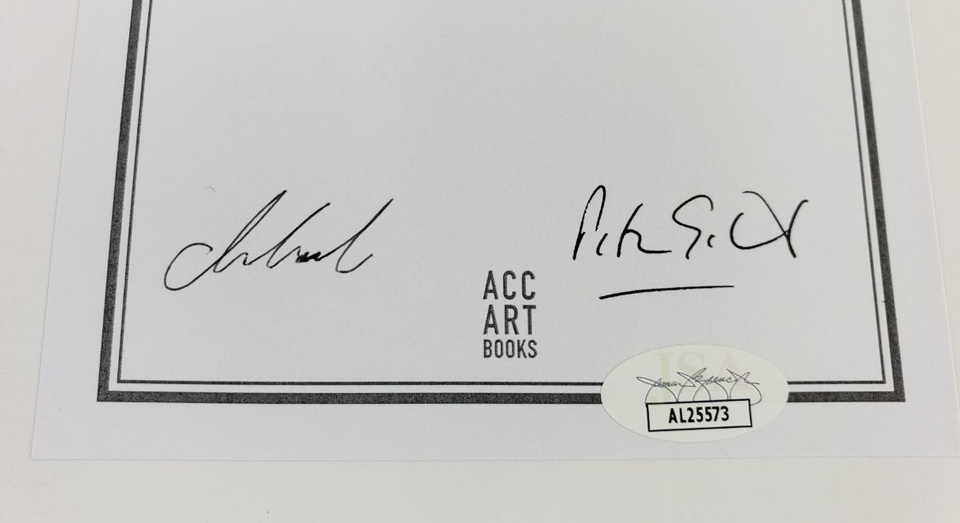 Peter Gabriel Signed/Autographed Eye-D Book (JSA COA) | eBay