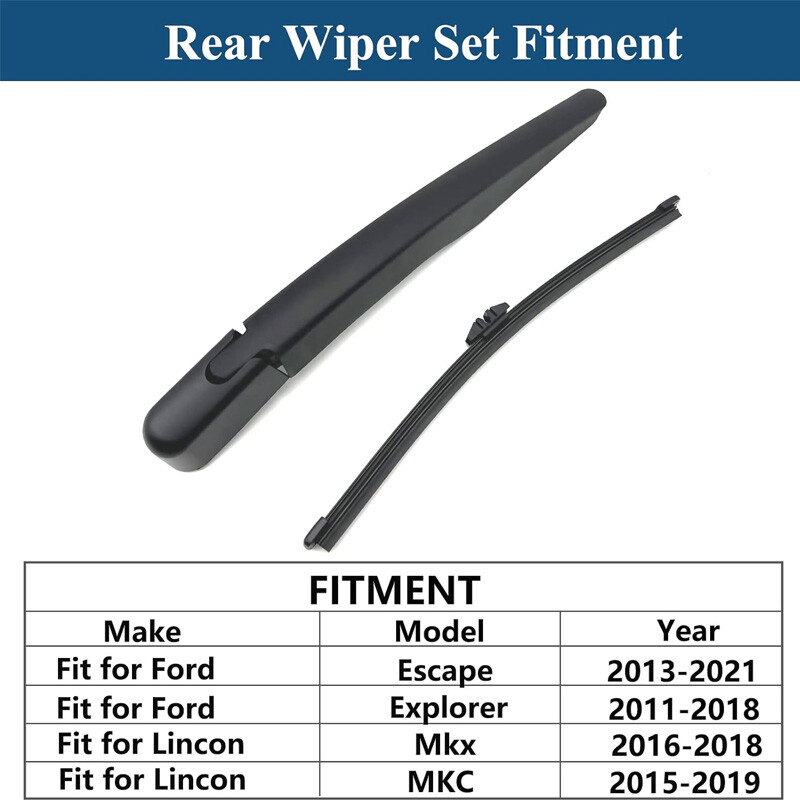 2013-2018 Ford Escape Rear Wiper Arm with Blade BB5Z17526C BB5Z 17526-C ...