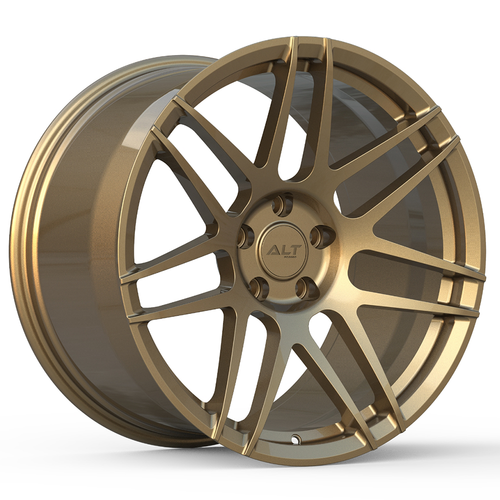 20" ALT13 Forged Gloss Bronze Split-Spoke Wheels for Dodge Challenger ...