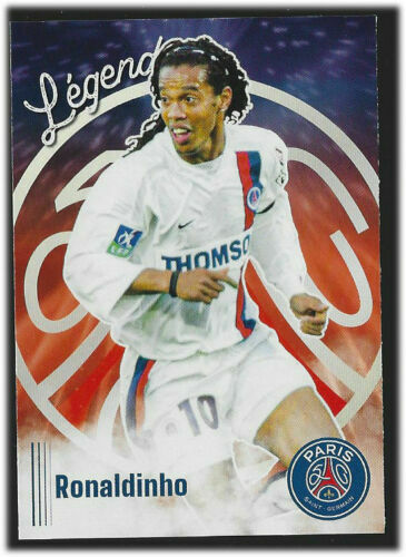 PANINI FOOTBALL Paris PSG 50 years legends Rookie C17 - Ronaldinho ...