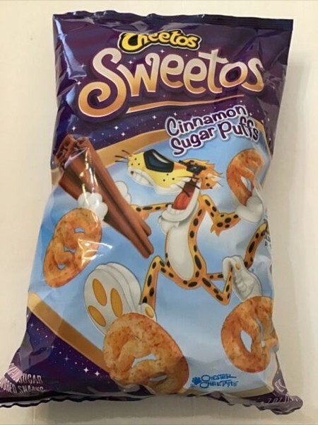 Cheetos Sweetos Cinnamon Sugar Puffed Snack - 7oz for sale online | eBay