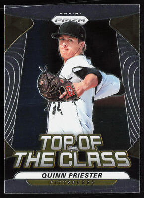 2020 Panini Prizm Top of The Class Quinn Priester #TOC-18 Pittsburgh ...