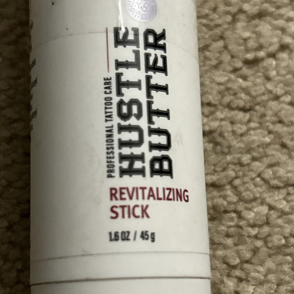 Hustle Butter Revitalizing Stick Post Tattoo Care 1.6 Oz Natural ...