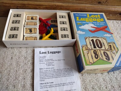 Vintage 1988 Lost Luggage Game by Ravensburger *COMPLETE* | eBay UK
