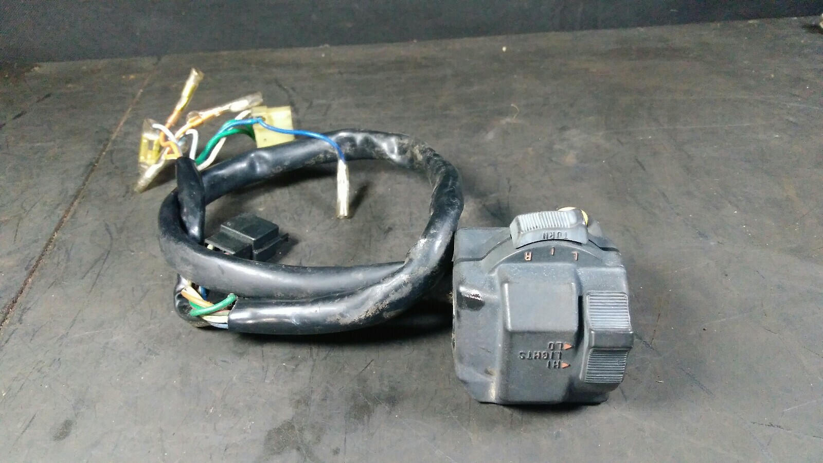 81 HONDA GL1100 GL 1100 I GOLDWING LEFT BAR CONTROLS SWITCHES turn ...