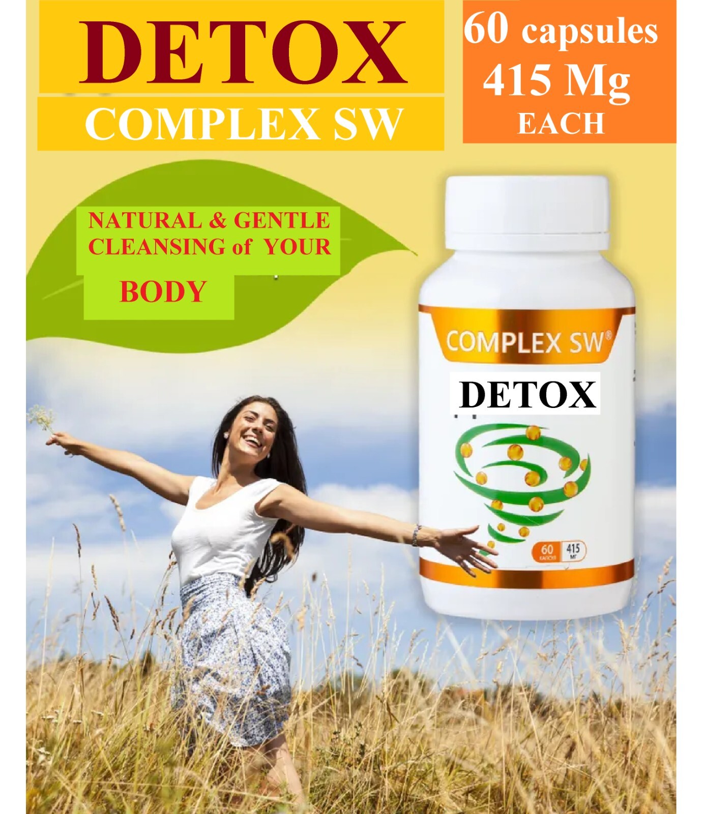 PREMIUM WHOLE BODY DETOX: LIVER GUT PANCREAS CLEANSE, PREBIOTICS BITTER ...