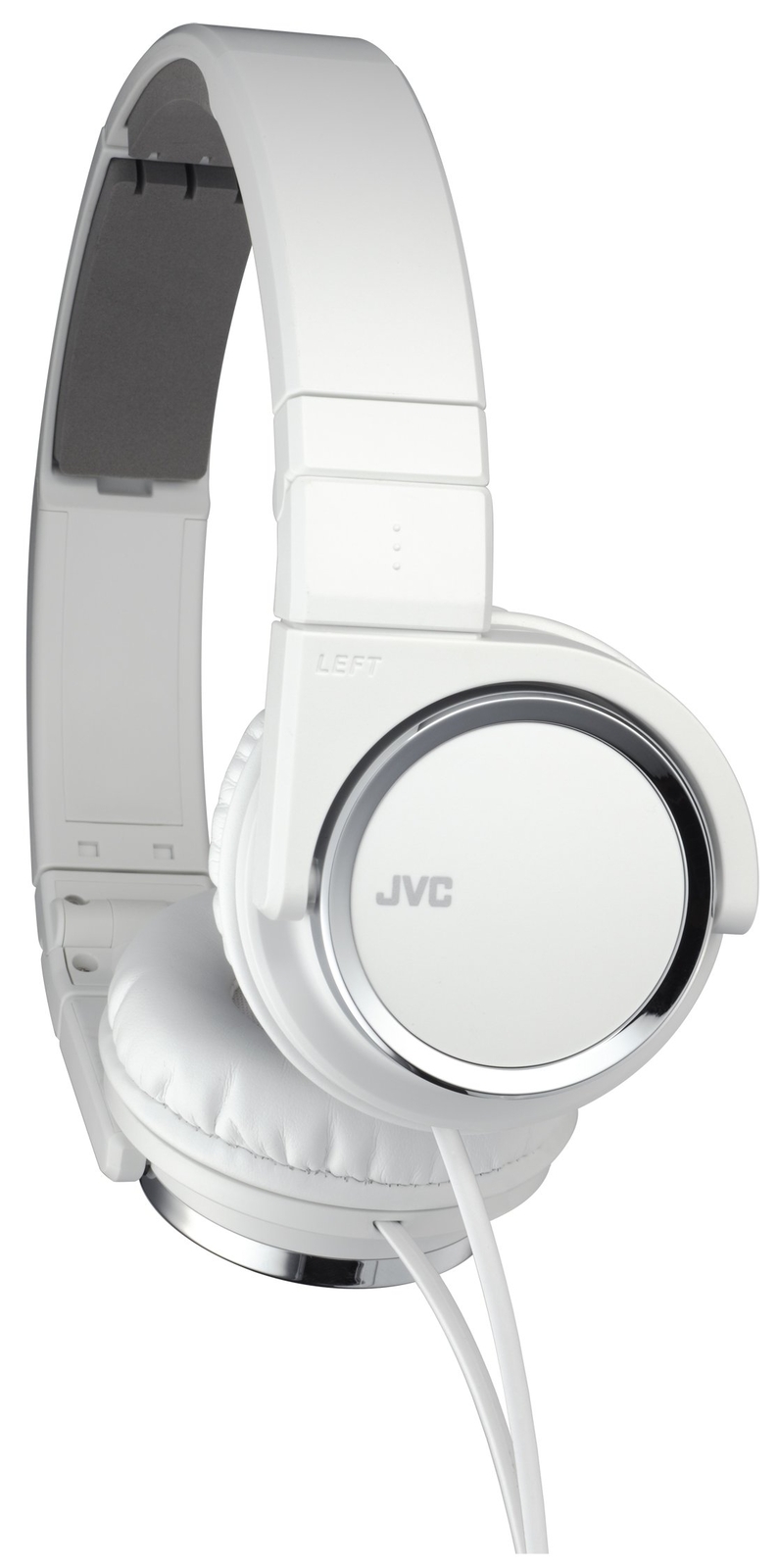 JVC Kenwood HA-S400-W Sealed headphone Folding type white Wired 1.2m ...