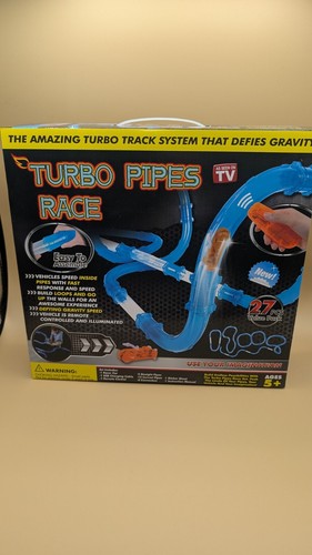 Turbo Pipes Race Set- The Amazing Turbo Track System That Defies ...