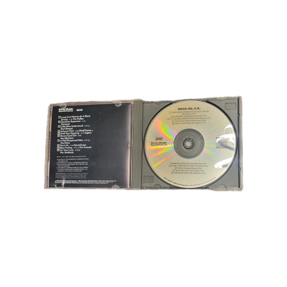Rock On Uk (Various Artists) Cd 1991 Release Sony Records | eBay