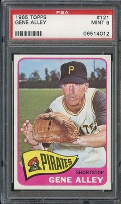 1965 TOPPS #121 GENE ALLEY PSA 9 PIRATES *B65140 | eBay