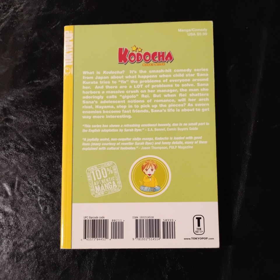 Kodocha: Sana's Stage Vol. 2 Miho Obana English Manga Tokyopop (Book ...
