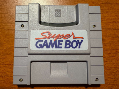 Super Game Boy Nintendo SNES Cart Adapter For Gameboy Tested And ...