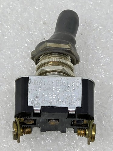 Carling Und Lab Inc Spring Loaded Toggle Momentary Switch 15A-125V 10A ...